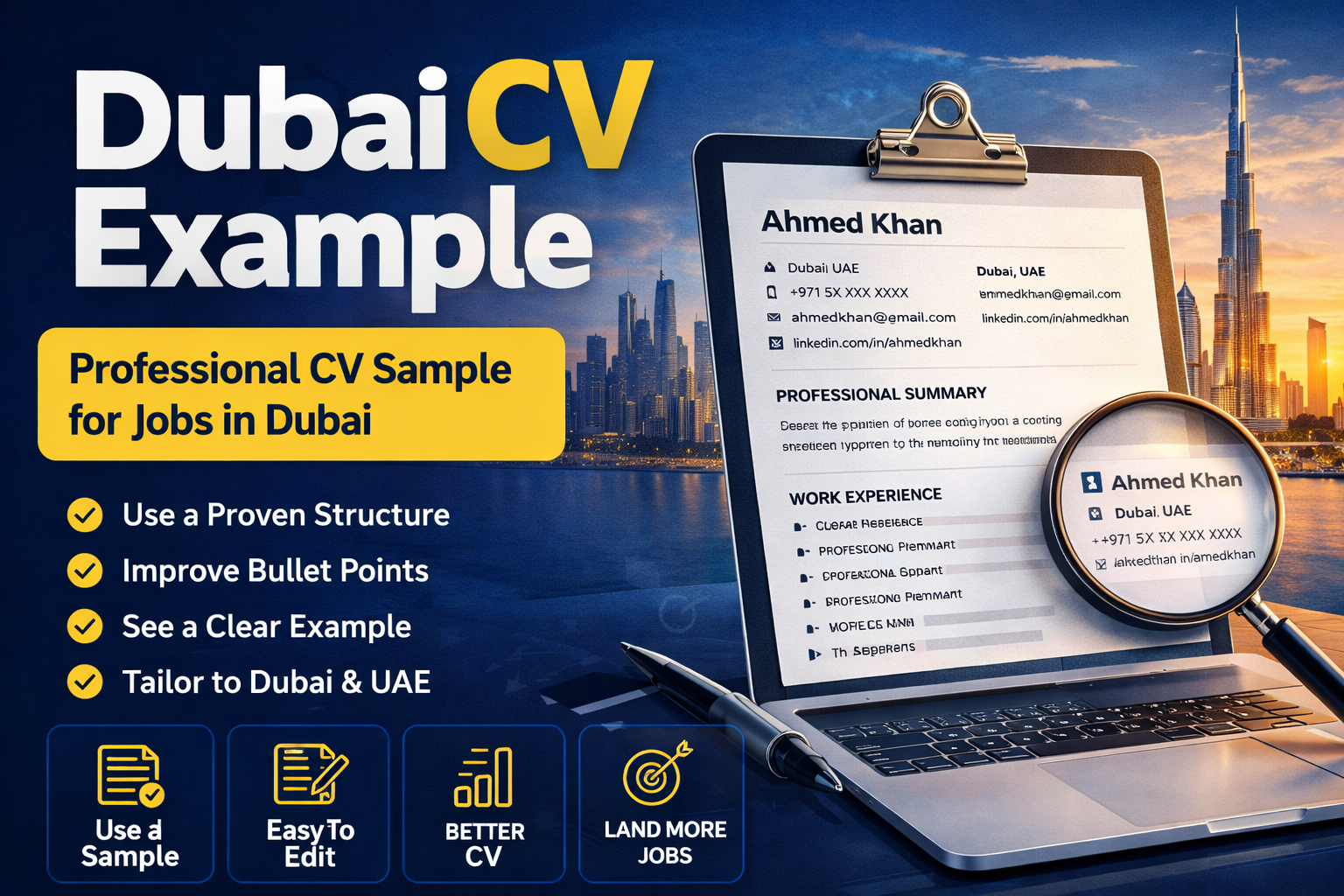 dubaicv.app — AI CV Builder for Dubai & GCC Jobs